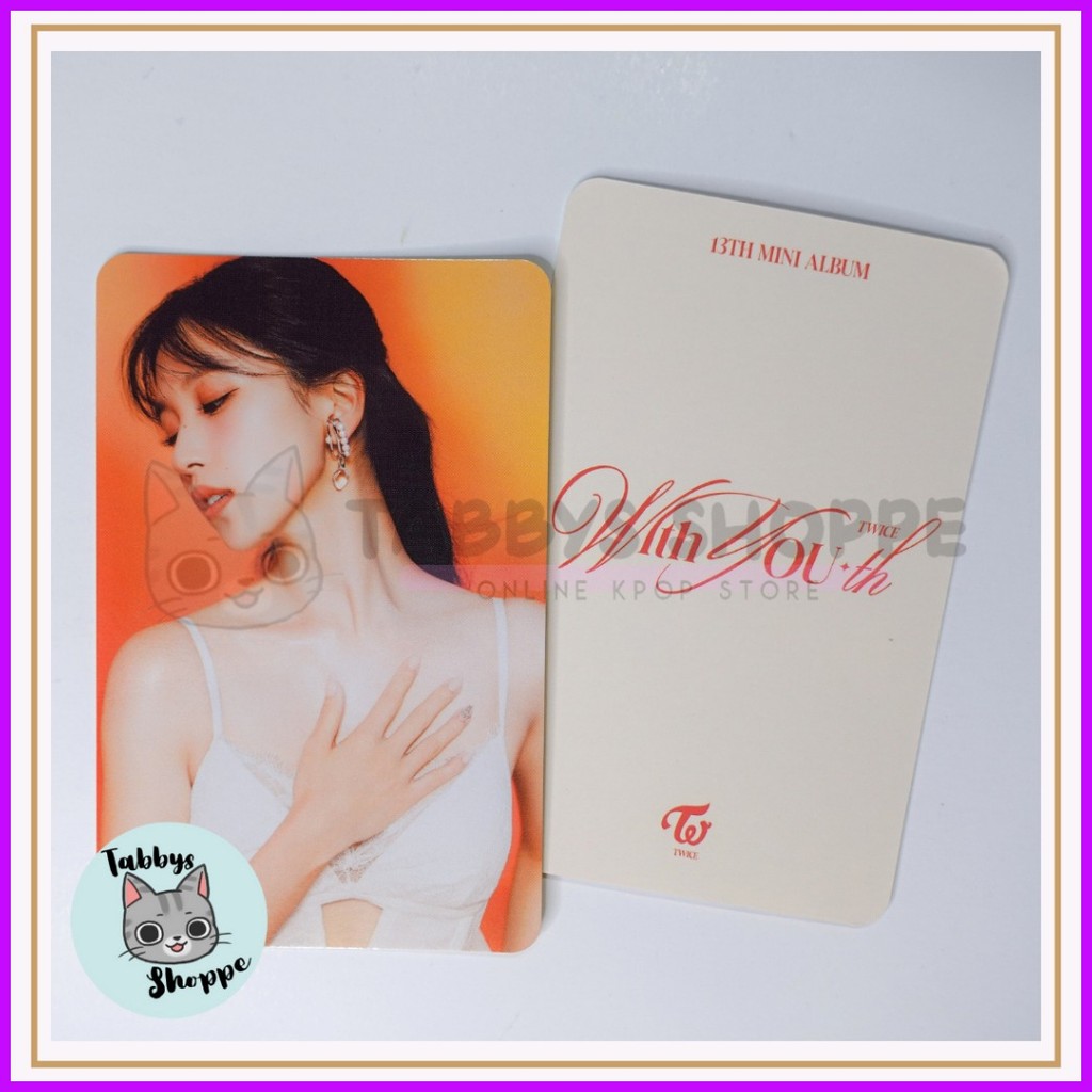 [ONHAND] TWICE With You-th Nemo Ver. Official Photocards - Blast Version | Shopee Philippines