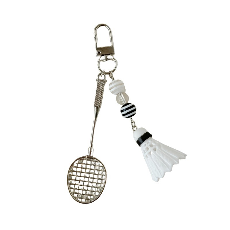 Cute Badminton, Webcam, Keychain, Creative Mobile Pendant, Niche Bag ...
