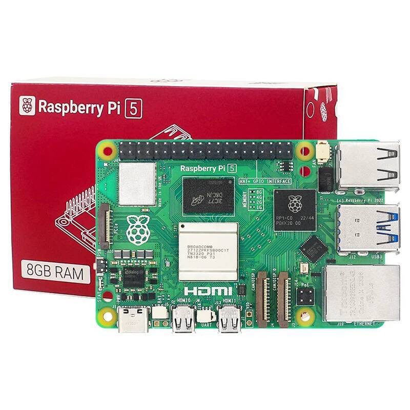 Raspberry Official Pi 5 16GB 8GB 4GB RAM BCM2712 Cortex-A76 2.4GHz ...