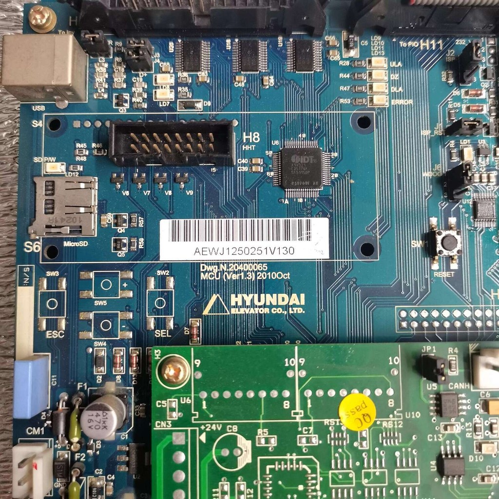 Modern elevator STVF7 control cabinet motherboard MCU1.3 20400065 base ...