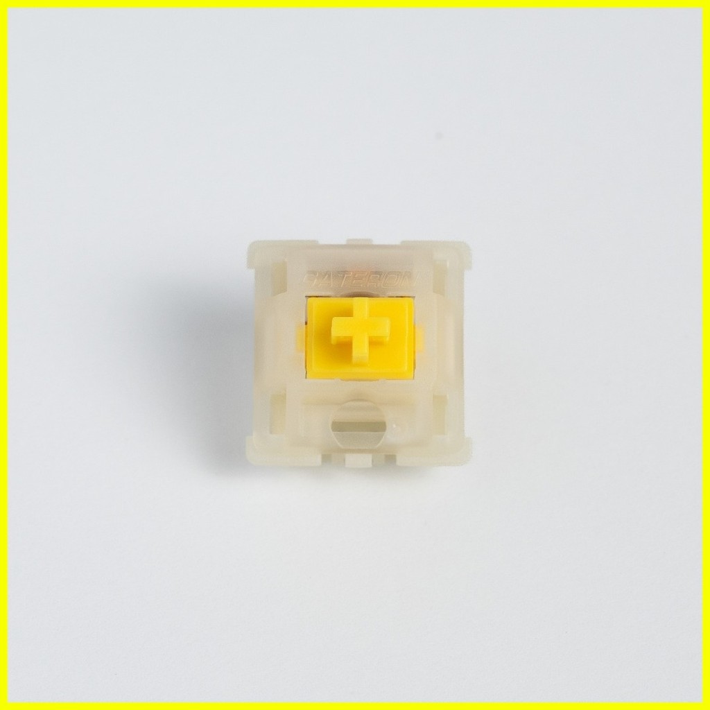 Gateron Pro Milky Yellow Mechanical Keyboard Switch Linear (10 Switches ...