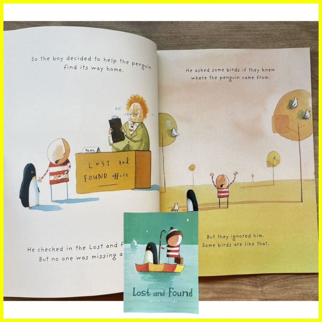 Lost and Found (by Oliver Jeffers) (brand new softcover) | Shopee ...