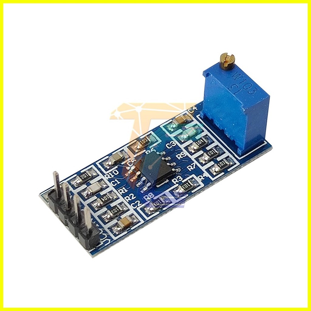 lm358 module LM358 100 Times Gain Signal Amplification Amplifier ...
