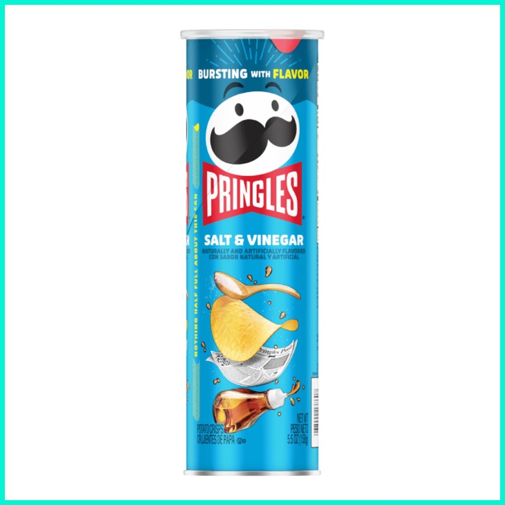 Ⅾ ℙ Pringles Original Potato Chips Sourcream, Cheddar Cheese, Pizza ...
