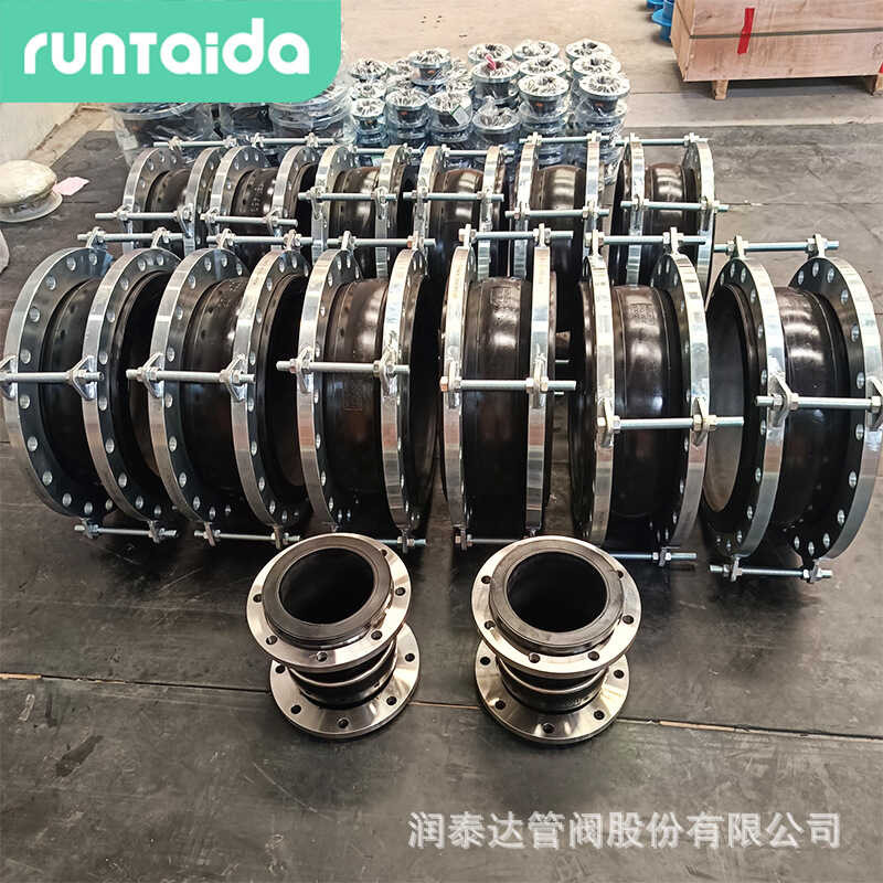Large caliber stainless steel connection expansion anti pull off rubber ...