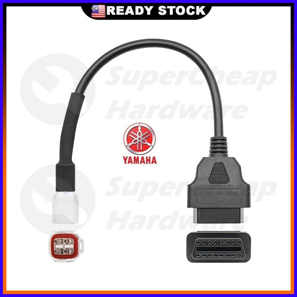 Obd2 Scanner ELM 327 Motorbike Motorcycle Diagnostic Cable Cables 3 Pin ...