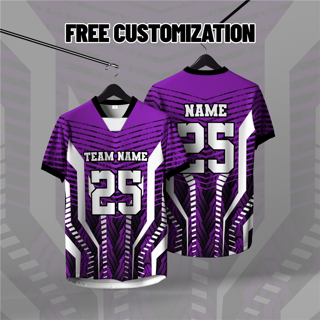 【Free Custom Name & Number】2025 NFL T-shirt Edition Jersey Baju Tshirt ...