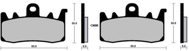Brake 9 Pads Set For CAN AM ATV Spyder RT LTD 3Cyl Eng 6Speed / RT Ltd ...
