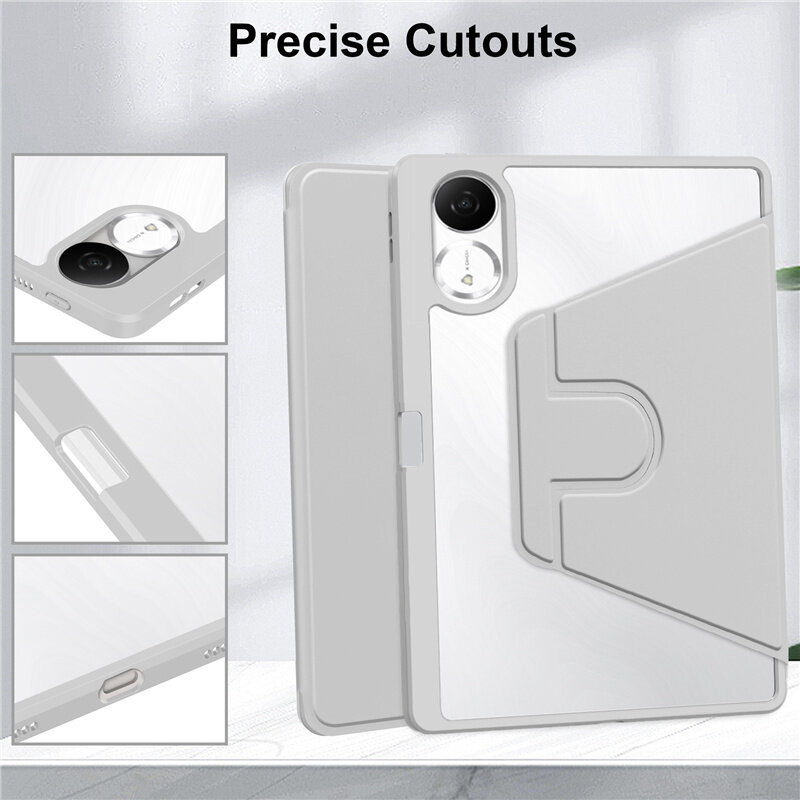 For Xiaomi Redmi Pad 2 Casing 4G WIFI 11 inch Case Acrylic 360 Rotating ...