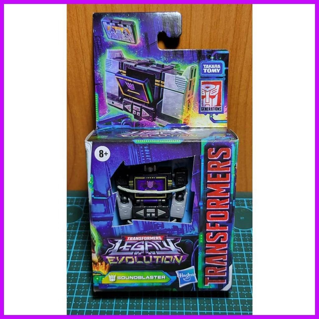 Transformers TF Legacy Evolution Soundblaster Core Class Sound Blaster ...