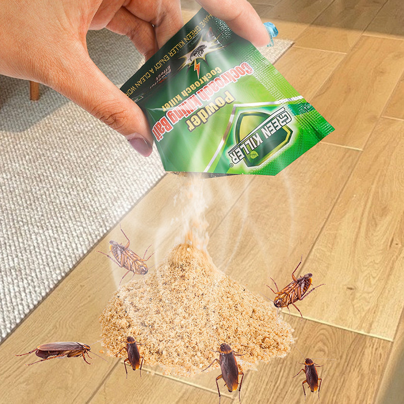 5g/Bag Child-Safe Cockroach Killer Powder / Ant Bait Insecticidal ...