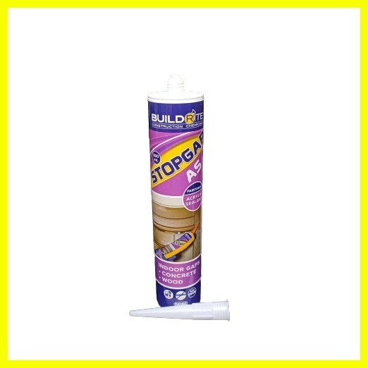Buildrite STOPGAP AS (300mL) Paintable Acrylic Sealant | Shopee Philippines