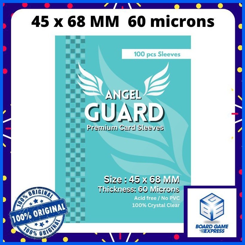 Sleeve Kings - Mini Euro Sleeves (45 x 68mm) - 110 Pack - 50% Thicker ...