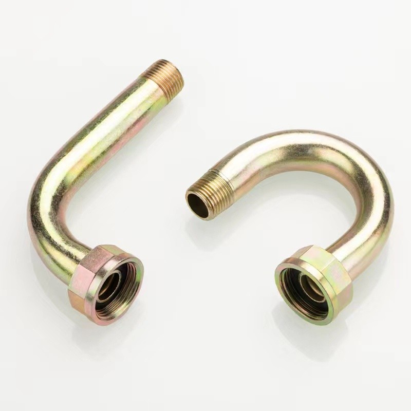 Steel Pipe Gas Meter Elbow Meter Joint M30 to 4 Points L-Shaped U ...