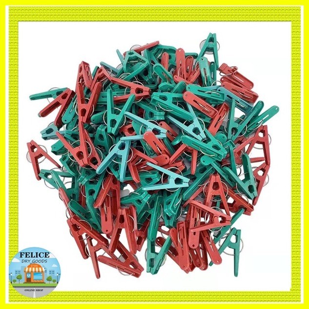 COD 220pcs 1kl Clothes clip Sipit ng damit 1kilo/pack Sipit Ipit ng ...