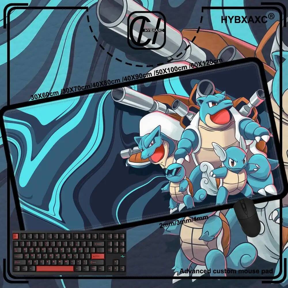 Anime Pokemon Mouse Pad Gengar Greninja Mewtwo Charizard Eevee XXL ...