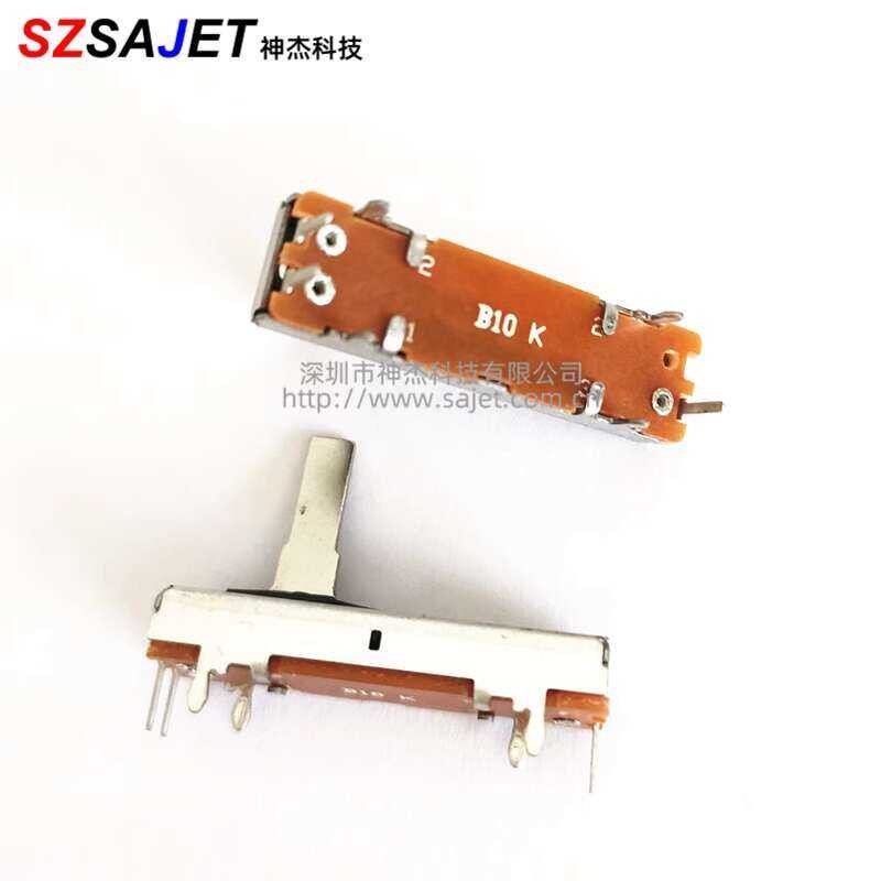 Long 35Mm 20 Stroke Potentiometer Resistor B10k Single Gang B10k Sound ...
