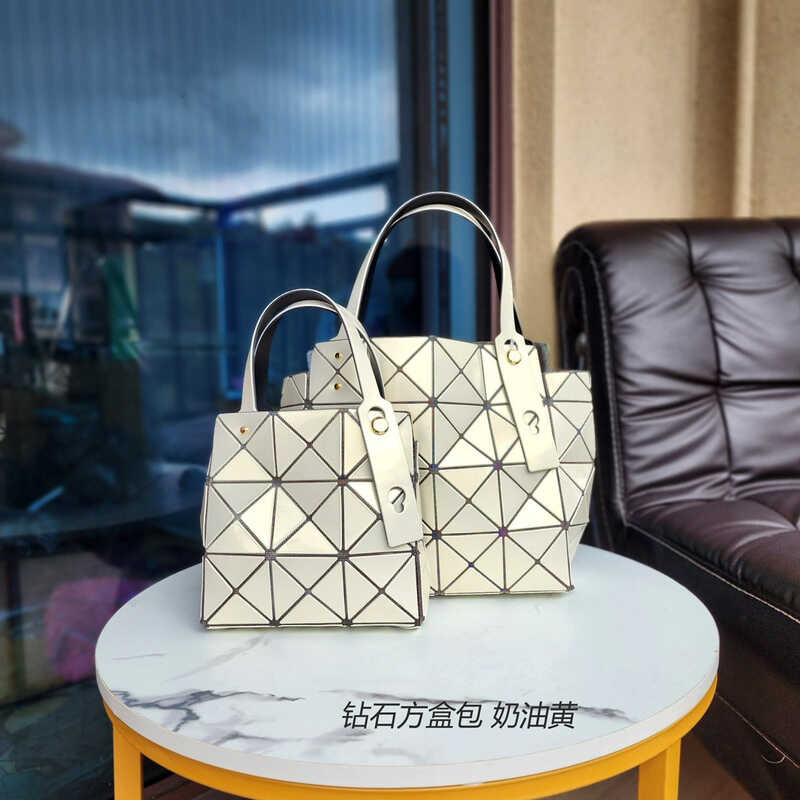 2025 Japan New Colorful Studded Quilted Small Square Box Bag Geometric ...