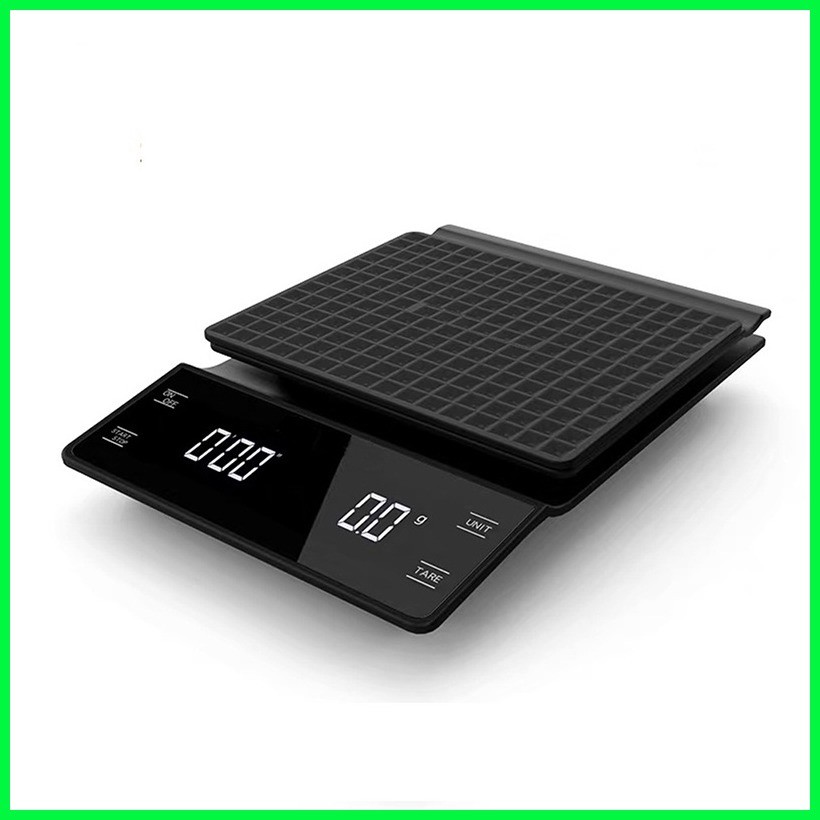 ♂ Coffee Scale LCD Display Kitchen Scales Electronic Scale 3KG/0.1g ...