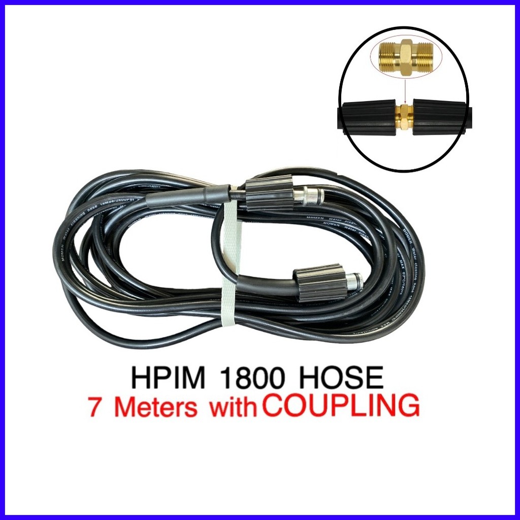M22×15mm High Pressure Hose 10M compatible HPIM 1800 Spray gun | Shopee ...