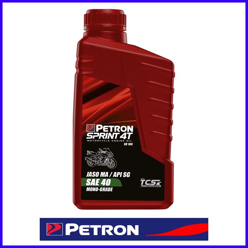 Petron Sprint 4T SR100 Monograde Motorcycle Oil SAE 40 (1 Liter ...