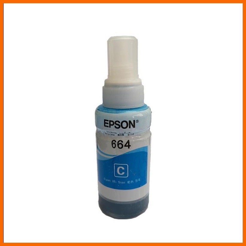 Epson 664 Black Cyan Magenta Yellow Ink Original L120 L110 L200 L210 L220 L300 L310 L360 L555 ...