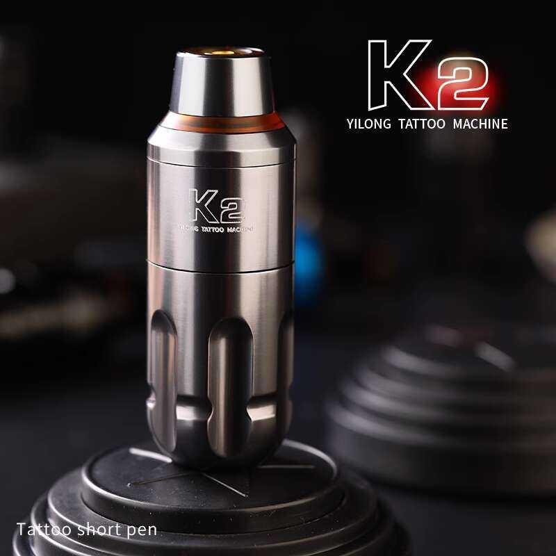 Yilong Tattoo Equipment Thor K2 Tattoo Machine Short Pen Cutting Line ...