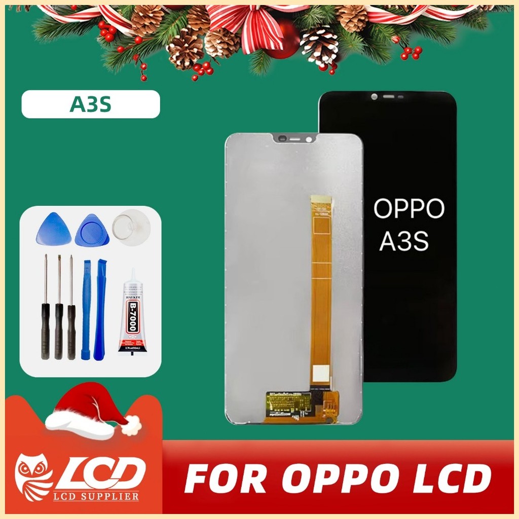 ♒ Original OPPO A3S Digital Touch Screen Display LCD Replacement ...