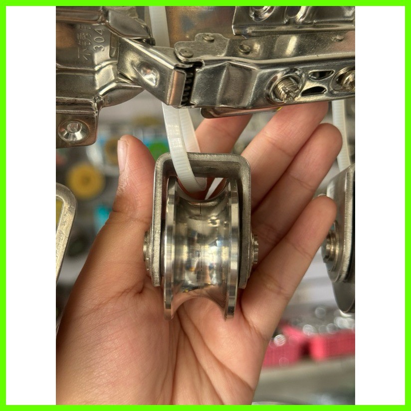 Stainless sliding gate pulley roller solid sus304 | Shopee Philippines