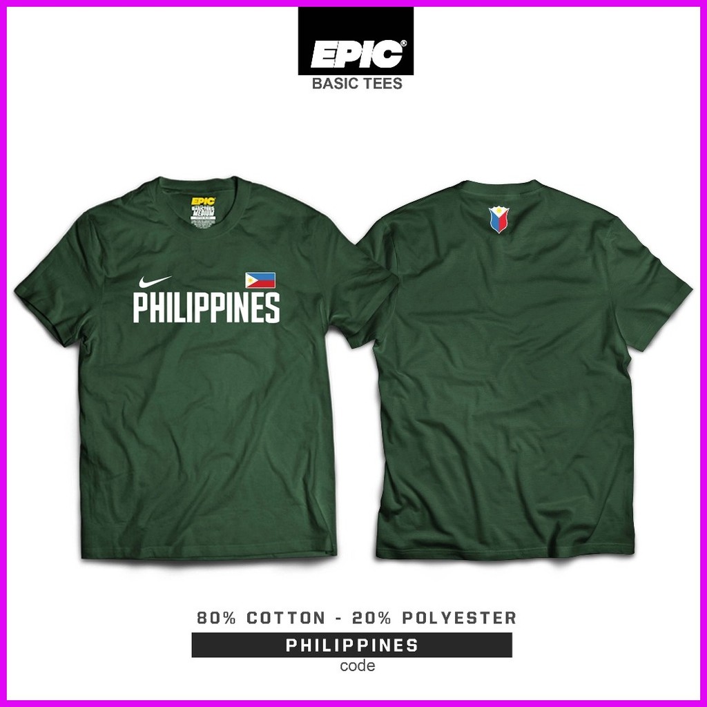 Basic Tees - Philippines Inspired Shirt - Epic Clothing Streetwear | Shopee Philippines