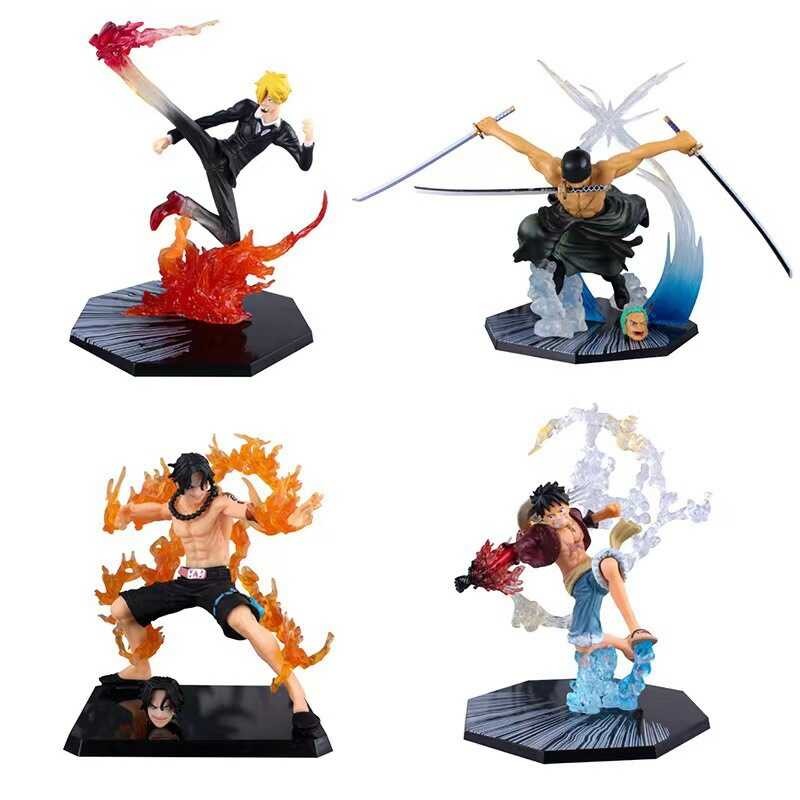 One Piece King Fire Fist Road Flying Fire Fist Ace Ghost Slash Sauron ...