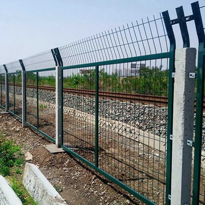 Highway isolation double-sided fence, frame protection net, steel wire ...