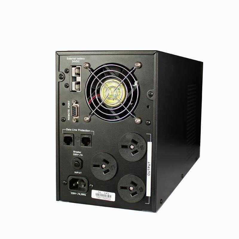 SVC UPS Uninterruptible Power Supply SL1KL 1KVA/700W Online Interactive ...