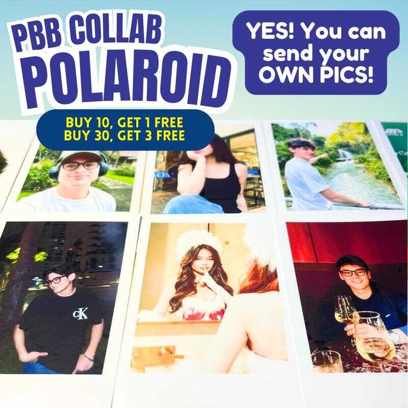 [11 Or 33Pcs] PBB Collab Polaroid Customized PBB Celebrity Collab ...