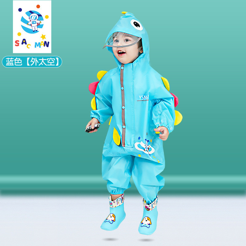 [OSEE] Kids' One-Piece Raincoat and Rain Pants, Toddler Rain Poncho ...