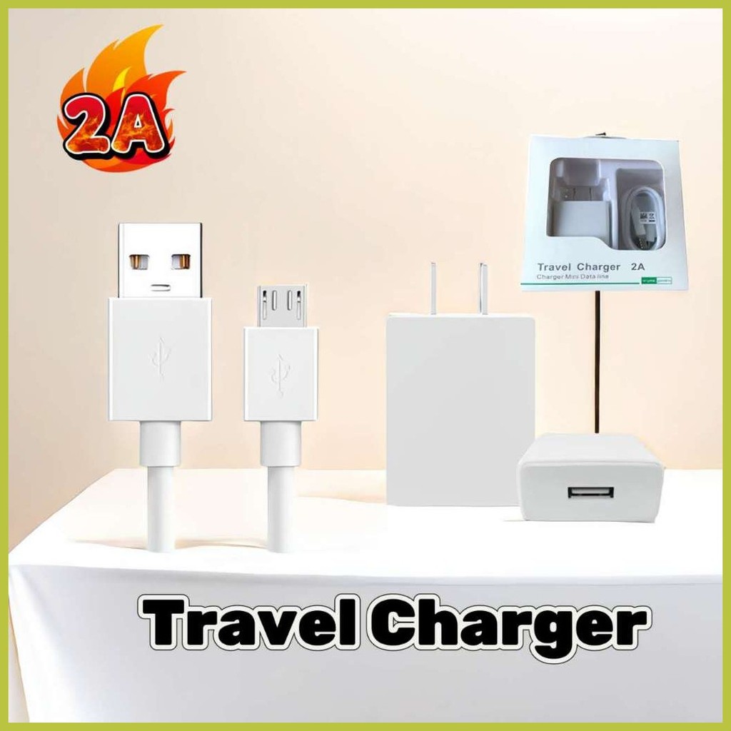 ⚕ Universal 2A charger Micro Data Cable Fast Charging Line USB Type C ...