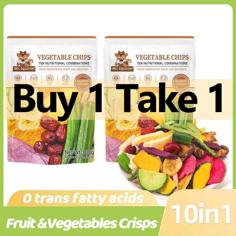 【Buy 1 TAKE 1】Dried Mixed Fruits And Vegetable Chips Fruit&Vegetables ...
