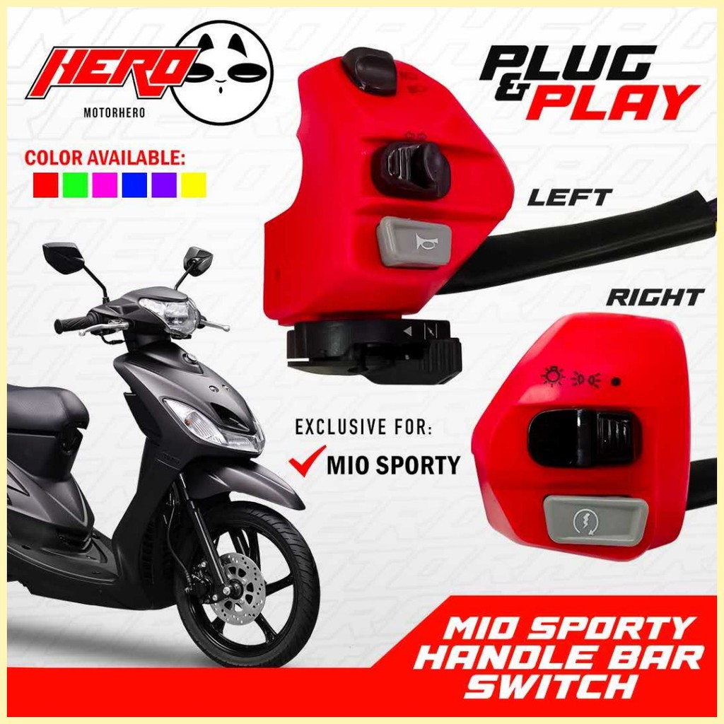 YAMAHA MIO I / MIO SPORTY Handle Switch Left and Right | Shopee Philippines