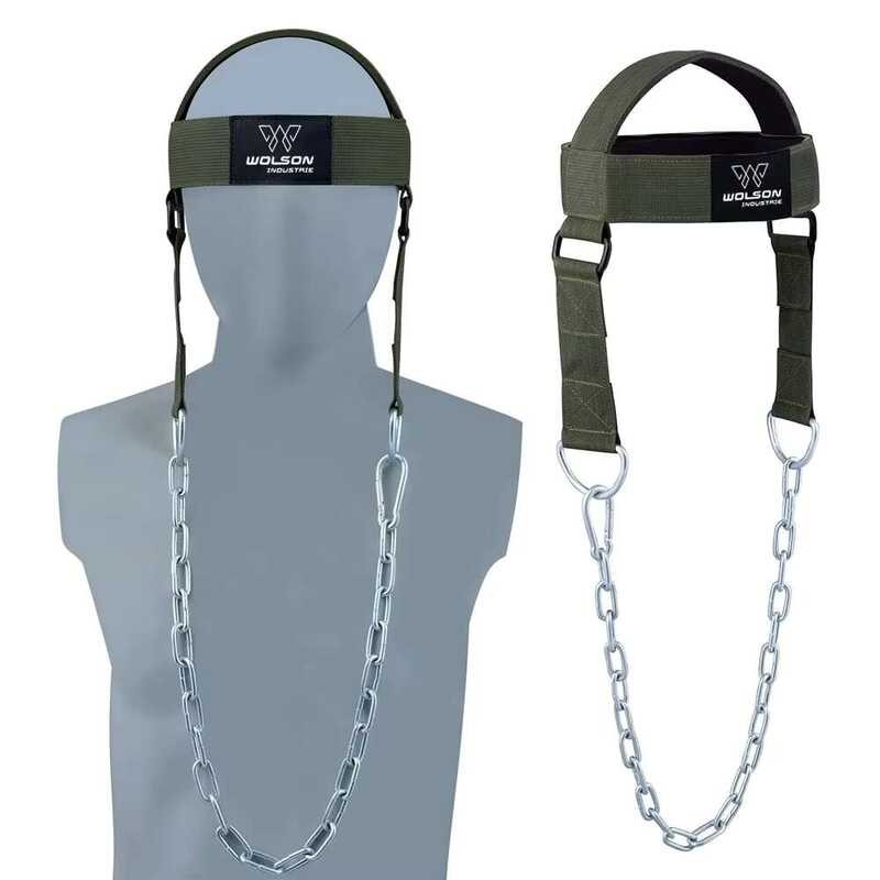 Customized Neck Harness For Weight Lifting Long Steel Chain And ...