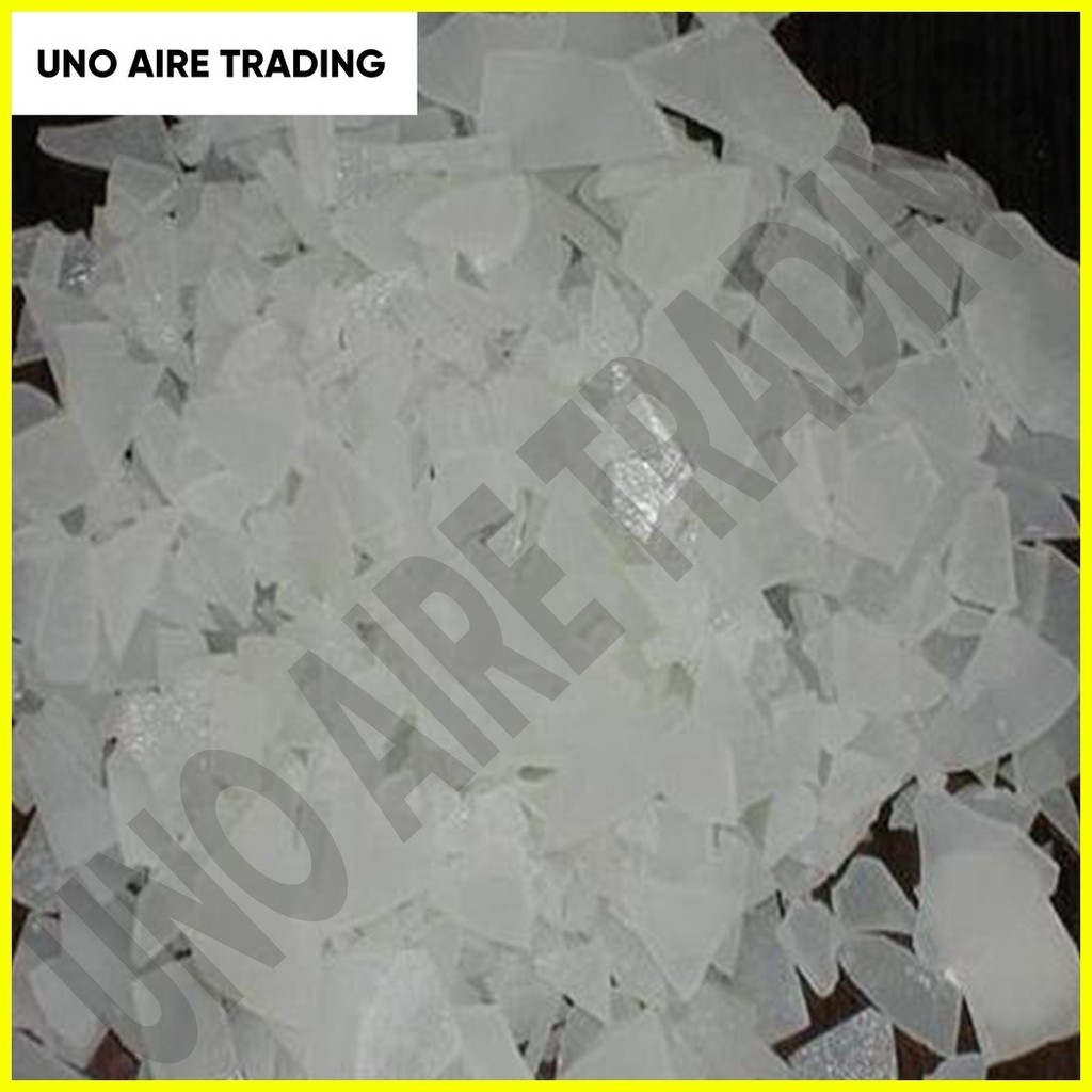 Lye 1KG Sodium Hydroxide NaOH Flakes CAUSTIC SODA for Aircon Cleaning ...