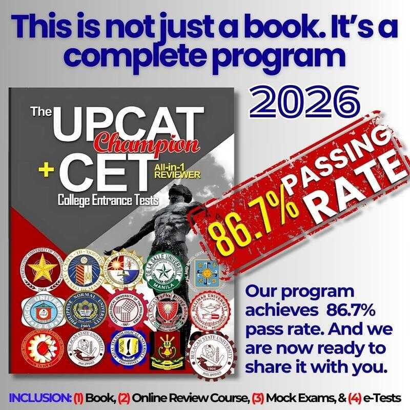 UPCAT & College Entrance Test All-In-1 Reviewer - Comprehensive Guide ...