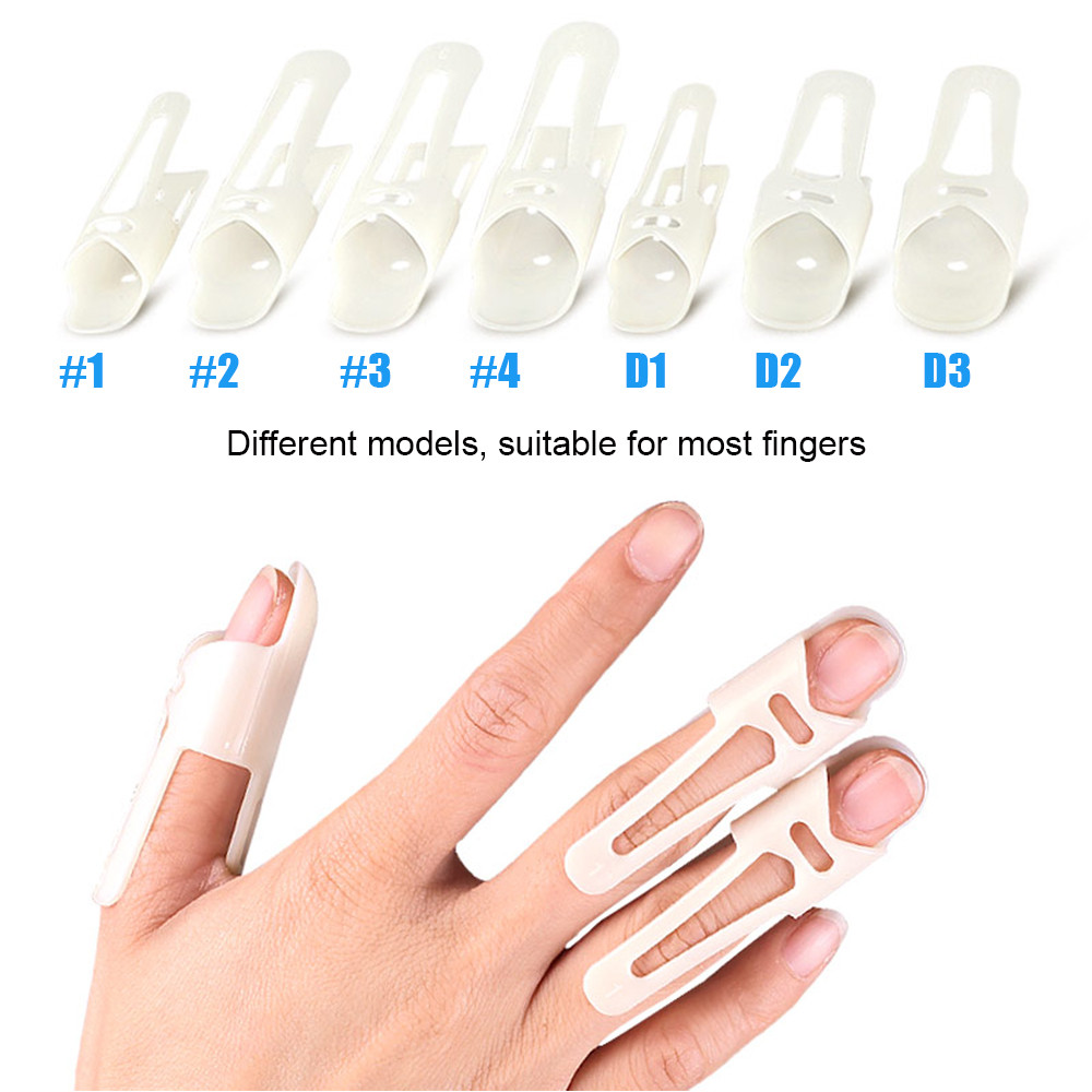 1 piece of splint hammer plastic finger support finger fixator joint ...