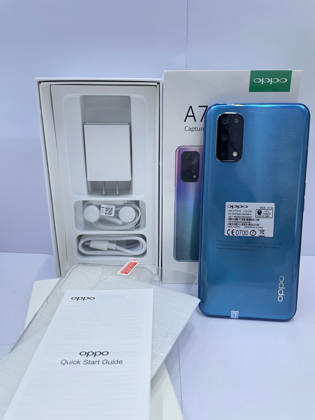 New Original A74 5G Gaming phone 12GB+512GB android phone Fingerprint ...