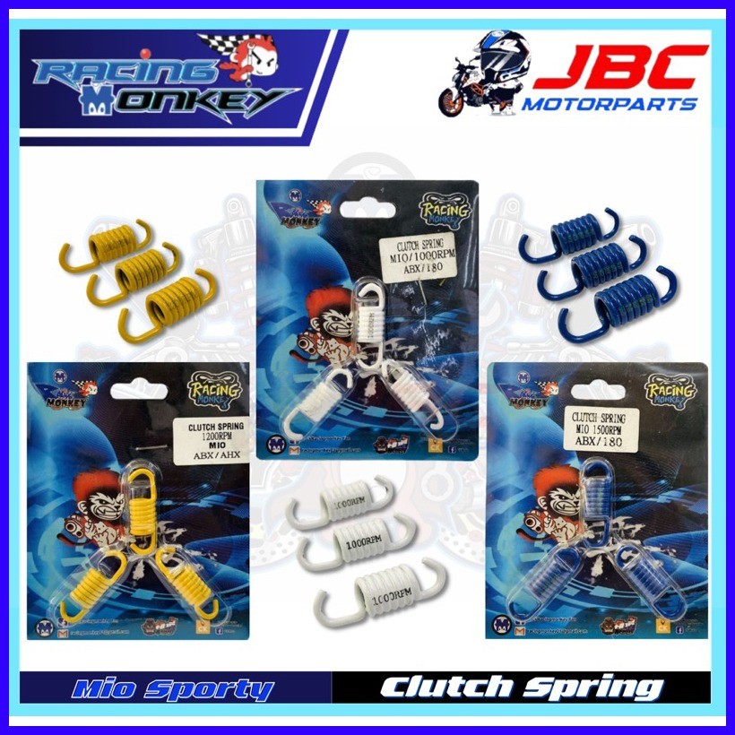 Racing Monkey Clutch Spring Mio Sporty 1000rpm 1200rpm 1500rpm | Shopee ...