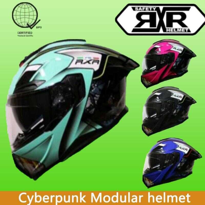 RXR Spider-Man Modular Helmet Dual Visor Cyberpunk Style Future Sense ...