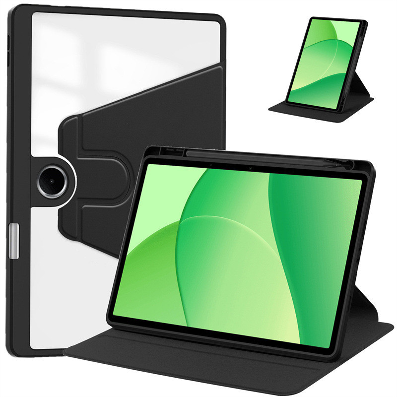 For OPPO Pad SE 11-inch 2025 Case with Pen Holder 360 Rotating Acrylic ...