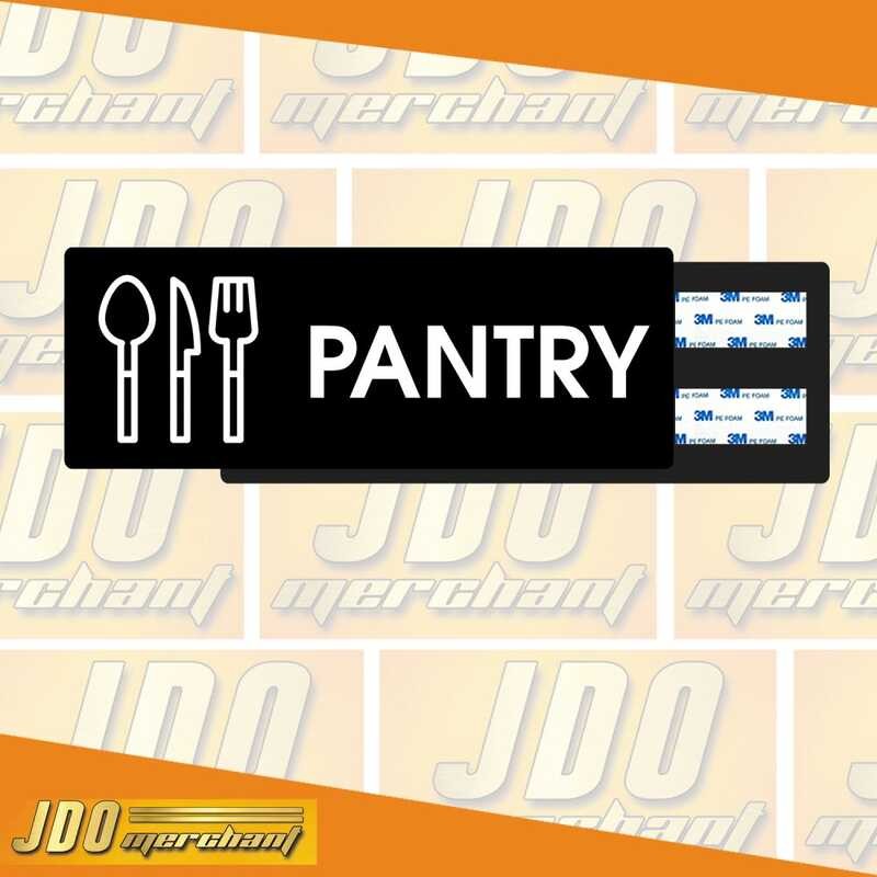 S Pantry Sign Pantry Signage - Black And White | Shopee Philippines
