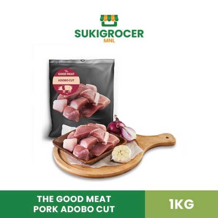 The Good Meat Pork Adobo Cut 1Kg B02 | Shopee Philippines