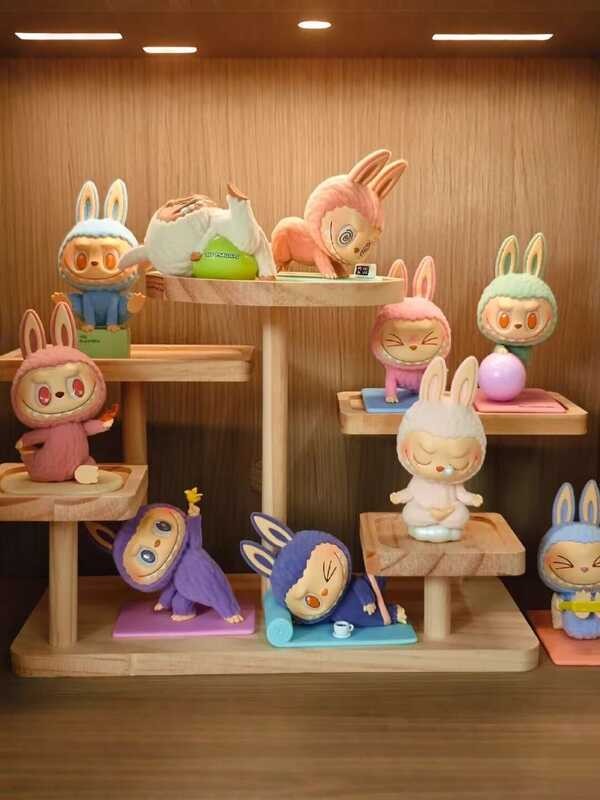 ʚɞ Labubu Display Stand Yoga Series Pop Mart Vinyl Fig Blind Box ...
