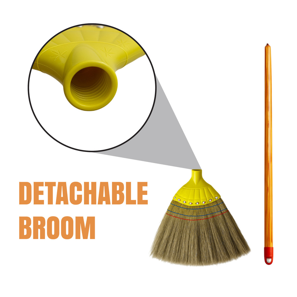 Wintop Walis Tambo 8-Nails Finger Broom – Soft Tambo Broom for Home ...